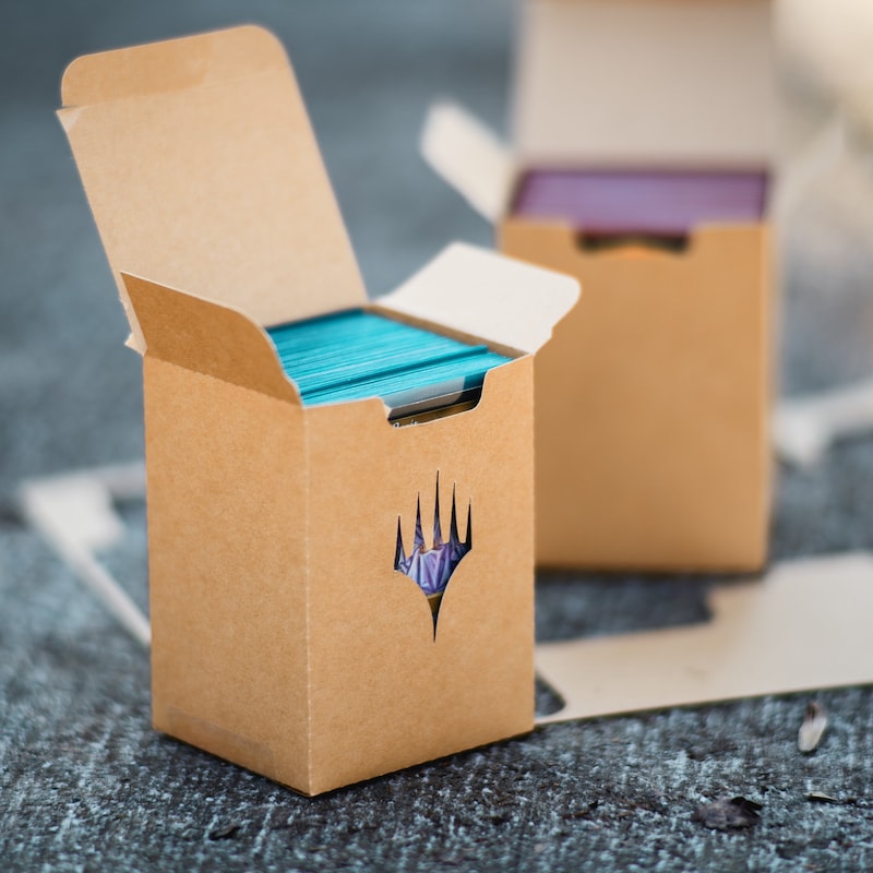 Mtg Deckbox Template - Etsy