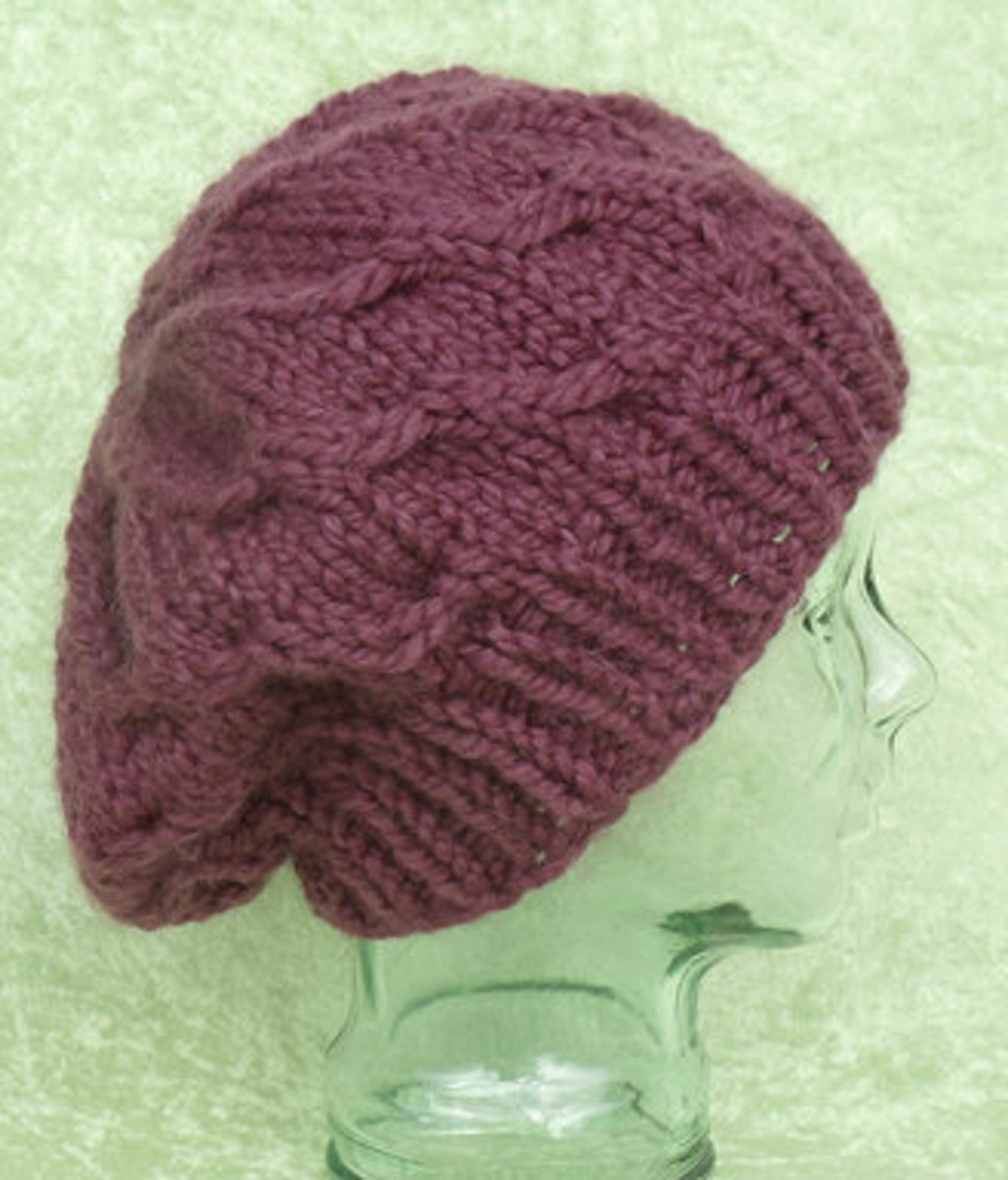 Quinn Knit Hat Pattern (PDF Only) - Etsy