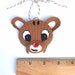 One Seashell Rudolph the Red Nosed Reindeer Ornament. Rudolph Ornament ...