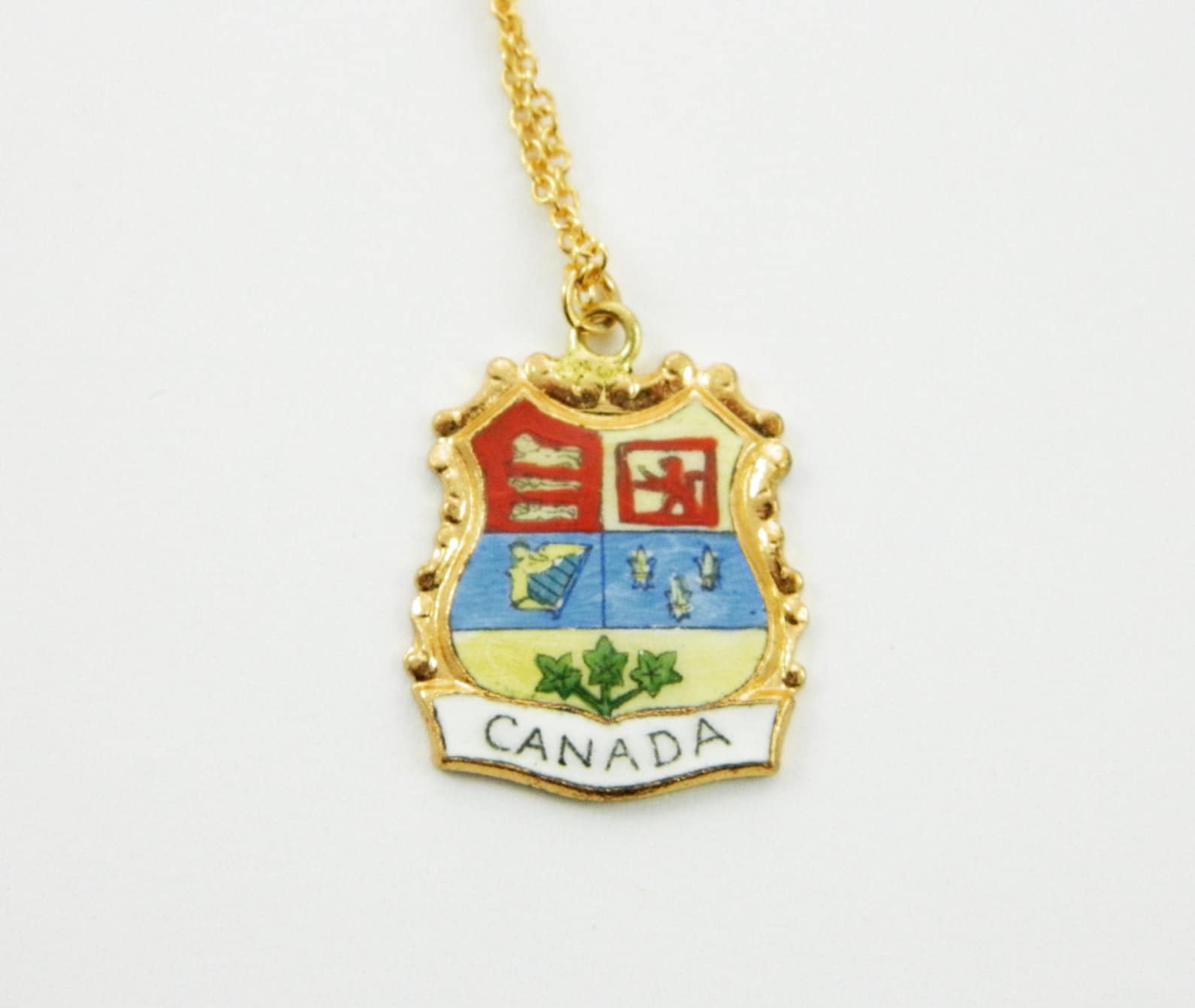 Vintage Canada Necklace | Etsy