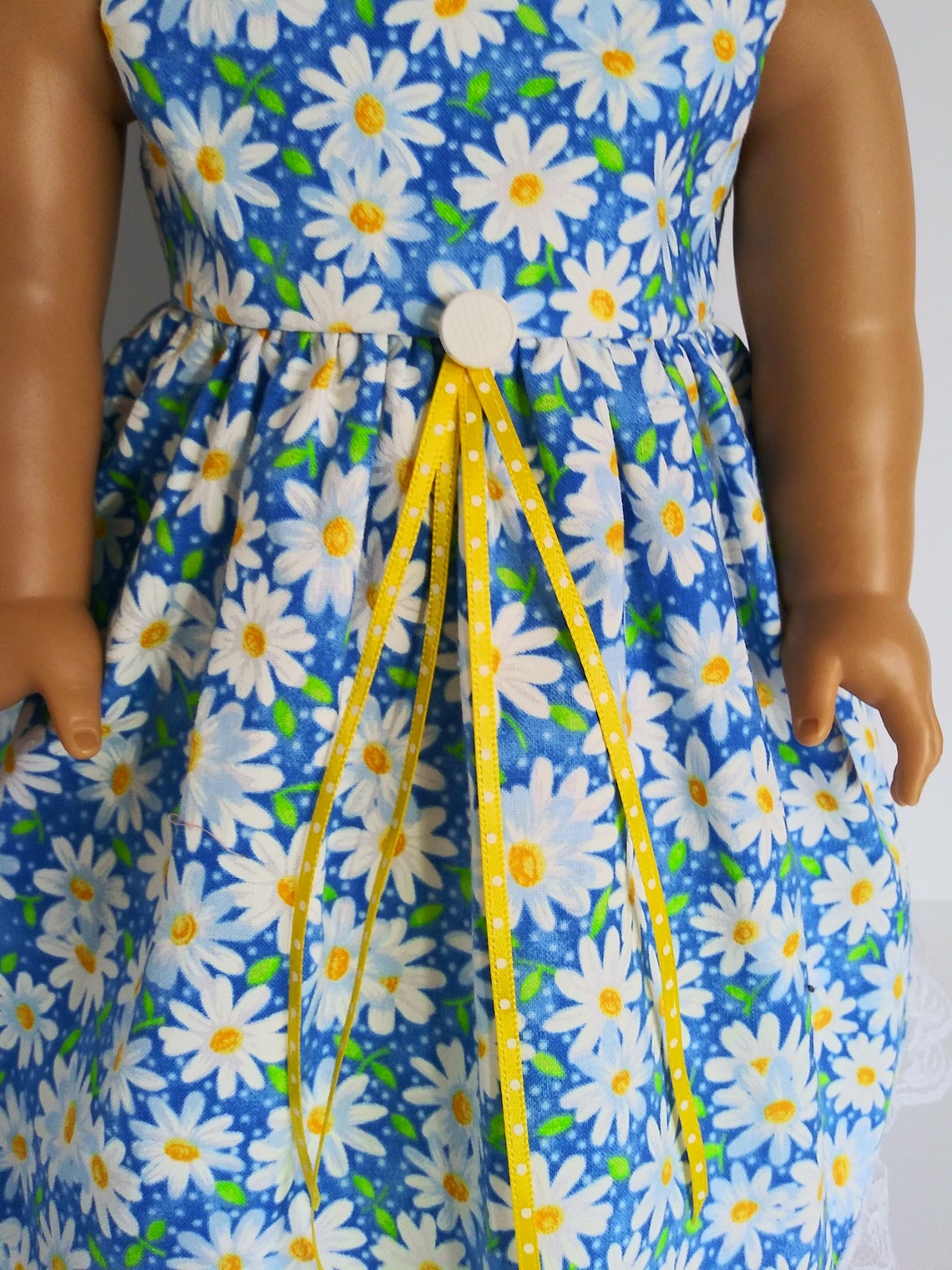 Daisy Sundress and Hat for American Girl and Other 18 - Etsy