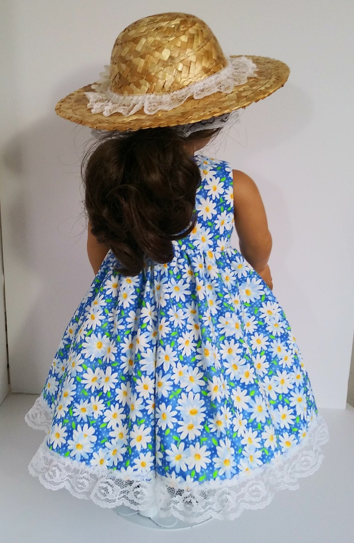 Daisy Sundress and Hat for American Girl and Other 18" Dolls. - Etsy