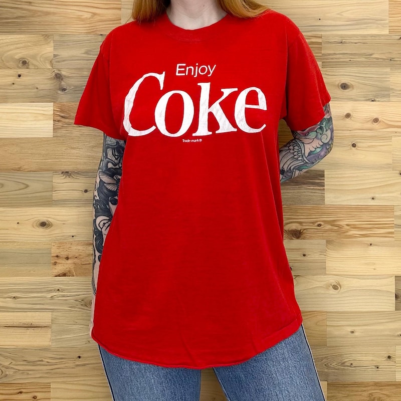 Vintage Coke Tee - Etsy