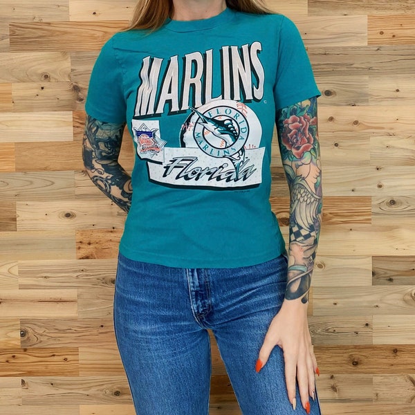 Florida Marlins T Shirt - Etsy