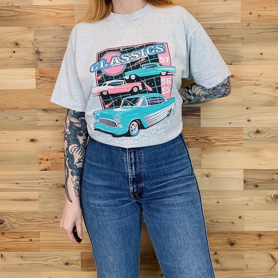 90s Vintage Classic Cars 50s Antique Models Old Sch… Gem