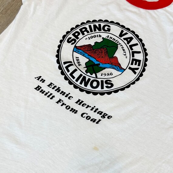 80's Vintage Spring Valley Illinois Paper Thin Soft R… - Gem