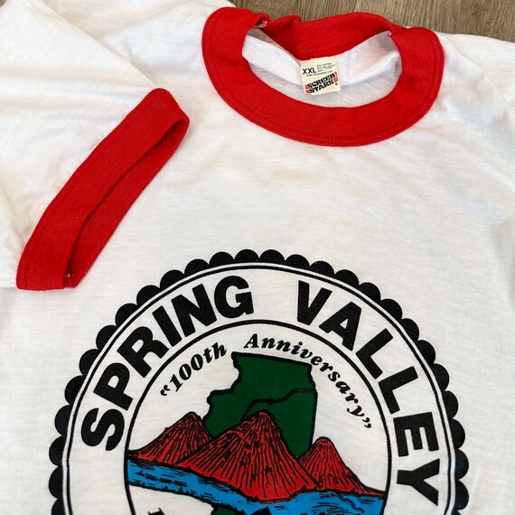 80's Vintage Spring Valley Illinois Paper Thin Soft R… - Gem