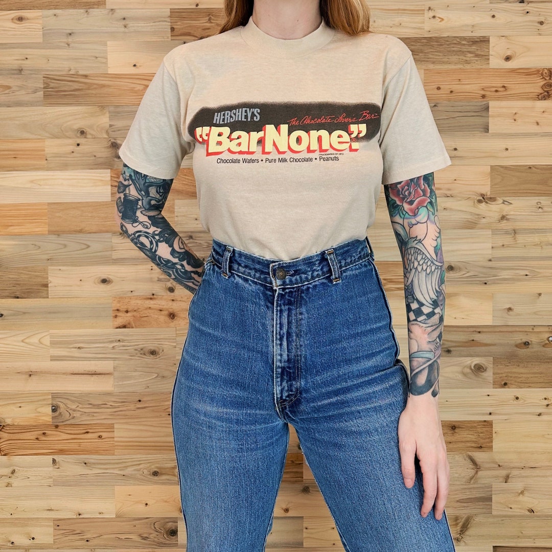Hershey's Barnone 80's Soft and Thin Vintage T Shirt - Etsy