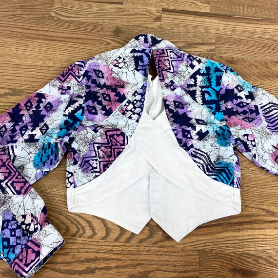 Vintage Western Roughrider Cropped Cut Out Rodeo Shir… - Gem