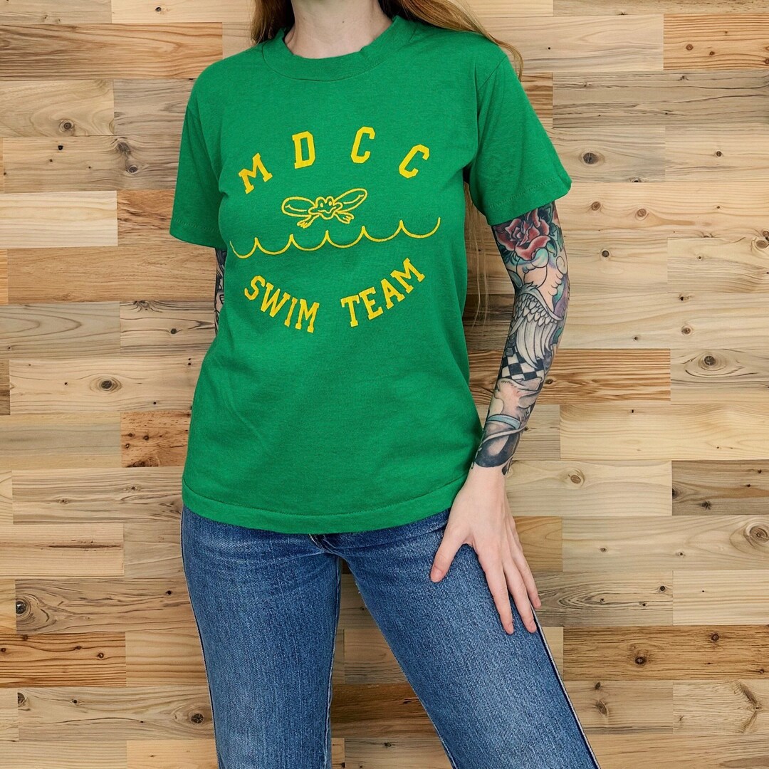 Vintage MDCC Swim Team Retro T Shirt - Etsy