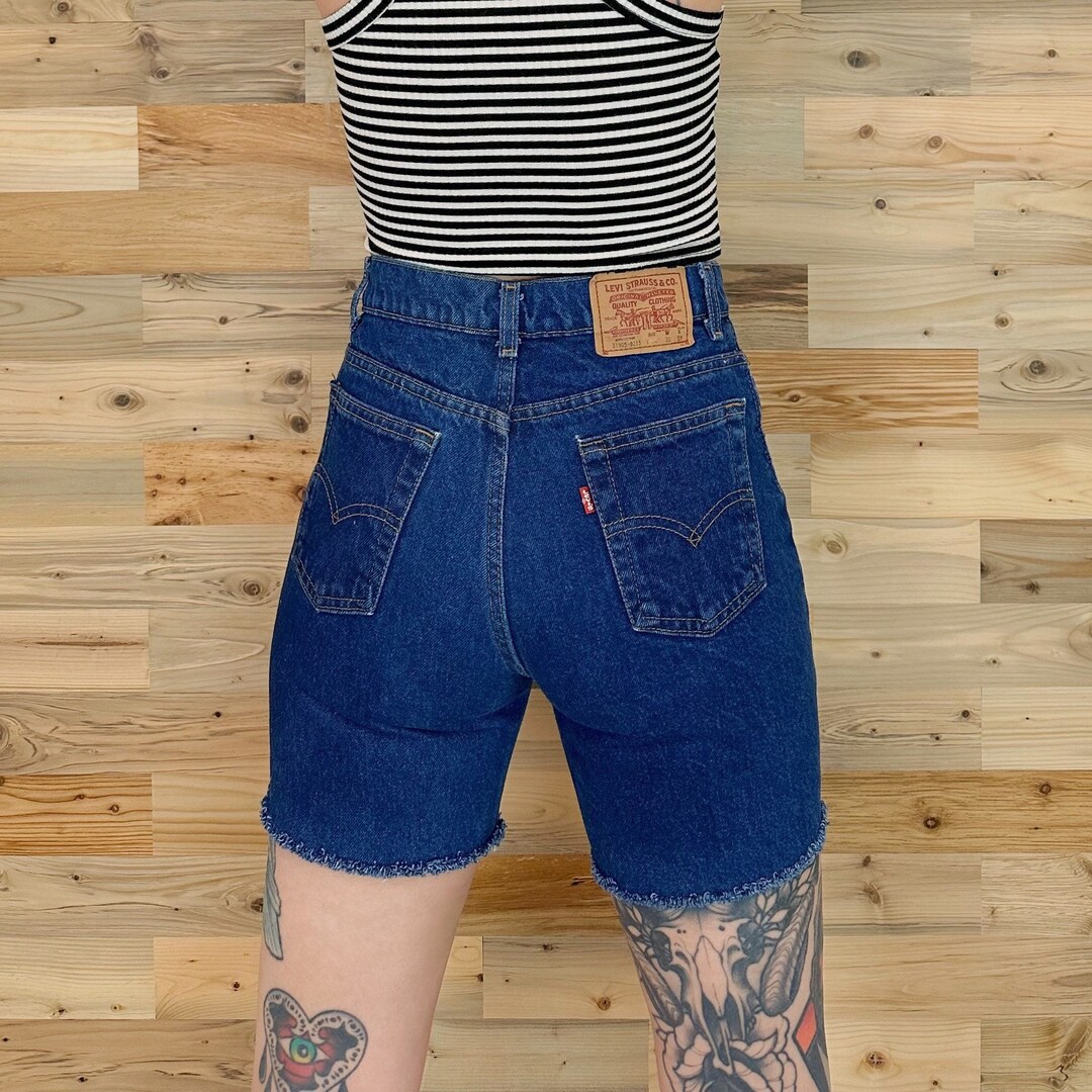 Levi's Cut off Jean Shorts / Size 26 - Etsy