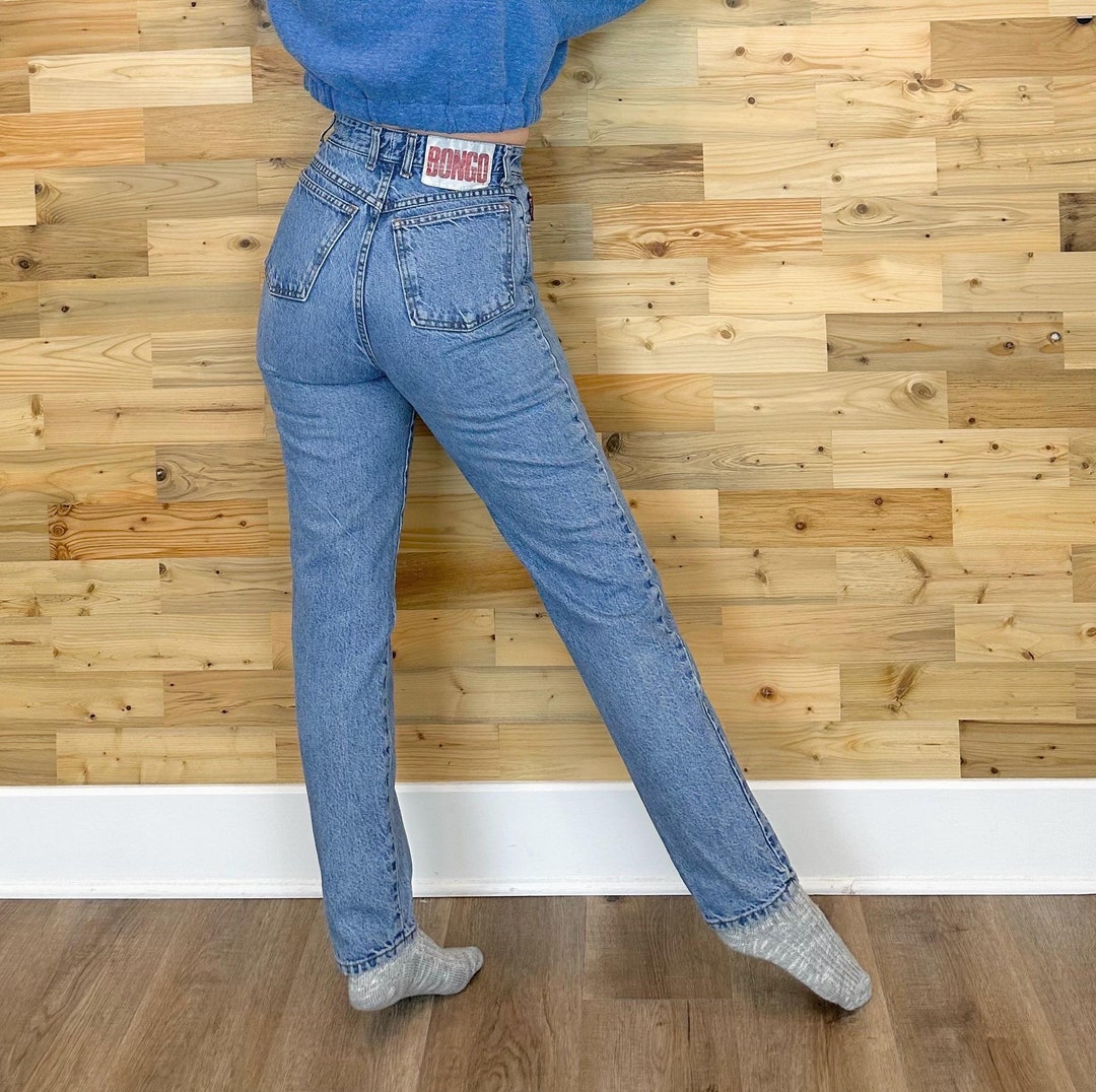 Bongo Vintage High Rise 90's Jeans / Size 25 26 - Etsy