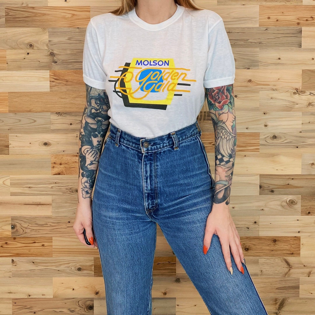 1986 Vintage Best of Broadway Molson Golden Gala Ringer Tee Shirt - Etsy