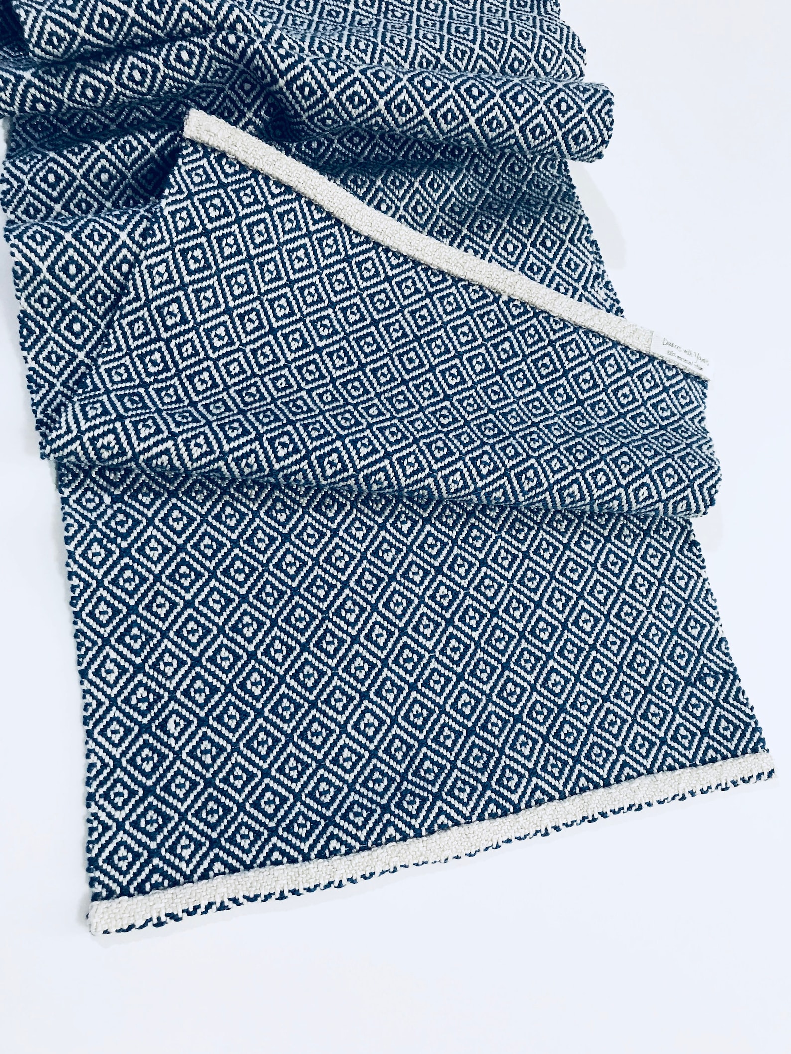 Hand Woven Modern Farmhouse Table Runner, Farmhouse Table Set, Hygge ...