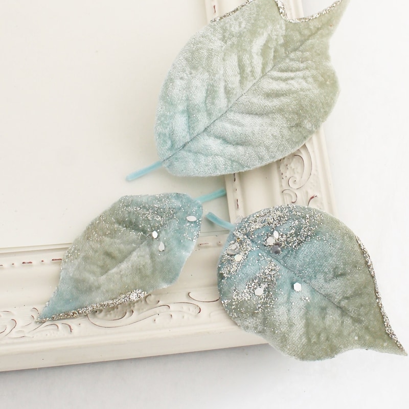 Poinsettia Picks - Etsy