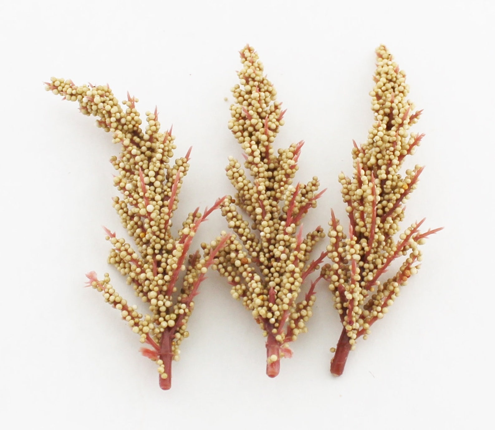 Yellow Heather Sprays | Artificial Heather | Foam Berries | Flower ...