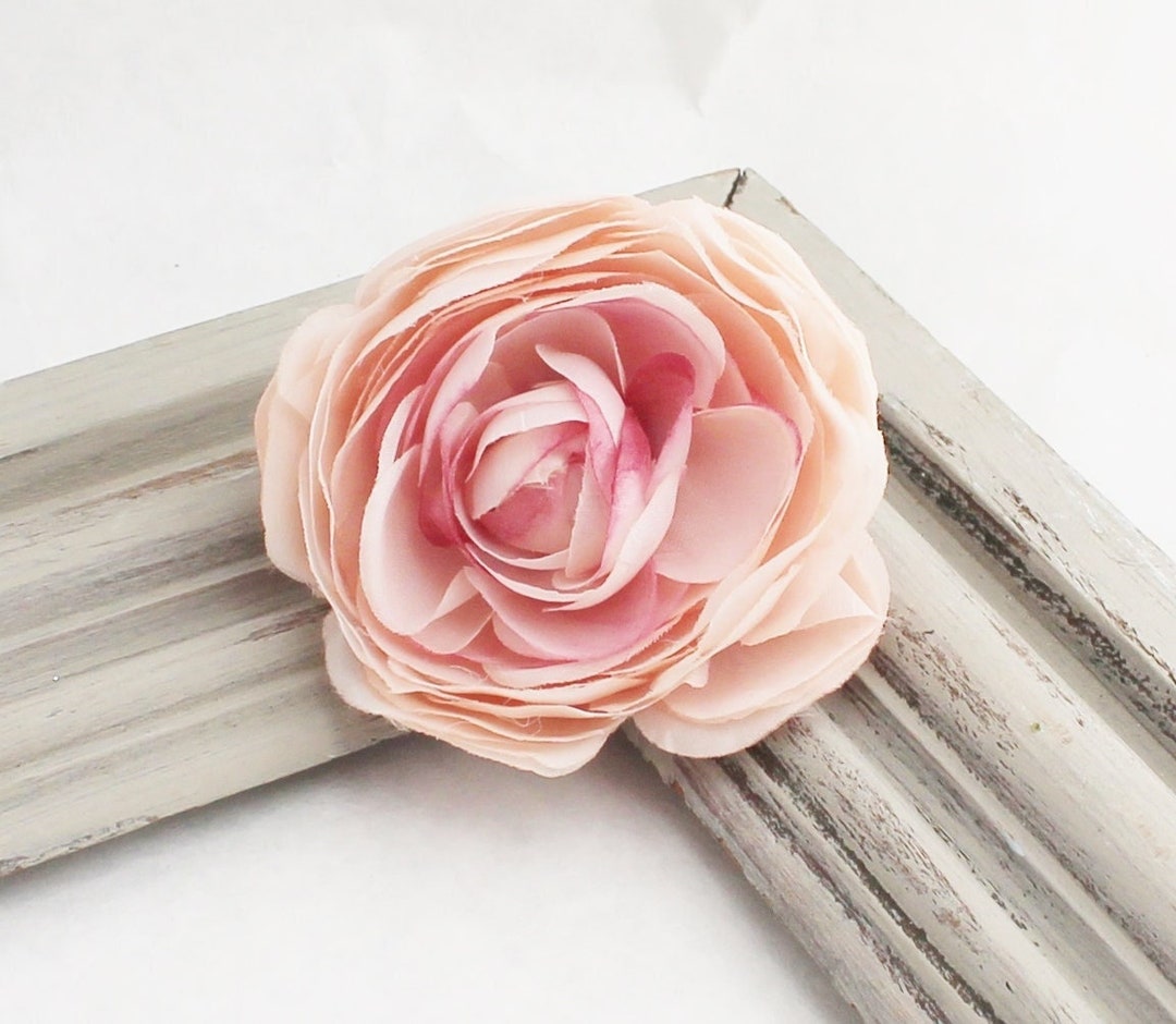 Pink Ranunculus Flower Wedding Crown Flowers for Hair Millinery Flowers ...