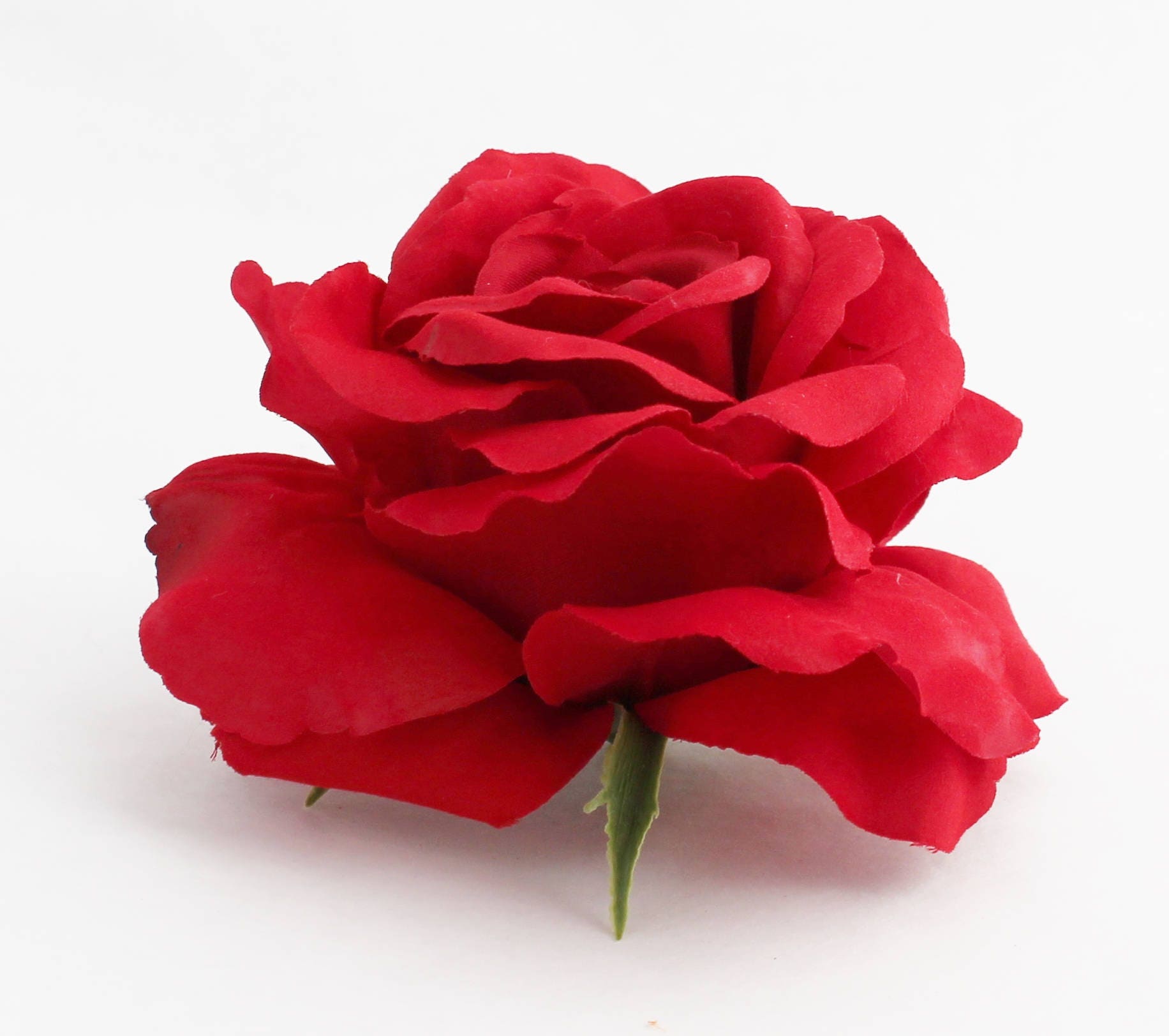 5 Red Rose Artificial Rose Flower Crown Wedding | Etsy