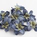 2" Colonial Blue Delphinium | Flower Crown | Wedding | Millinery ...