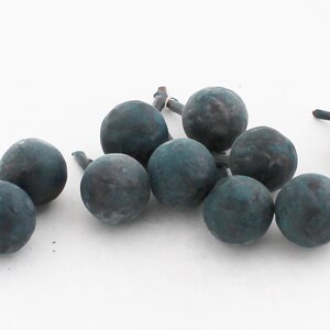 10 Fake Blueberries | Artificial Berries for Crafts | Kitchen Fruit ...