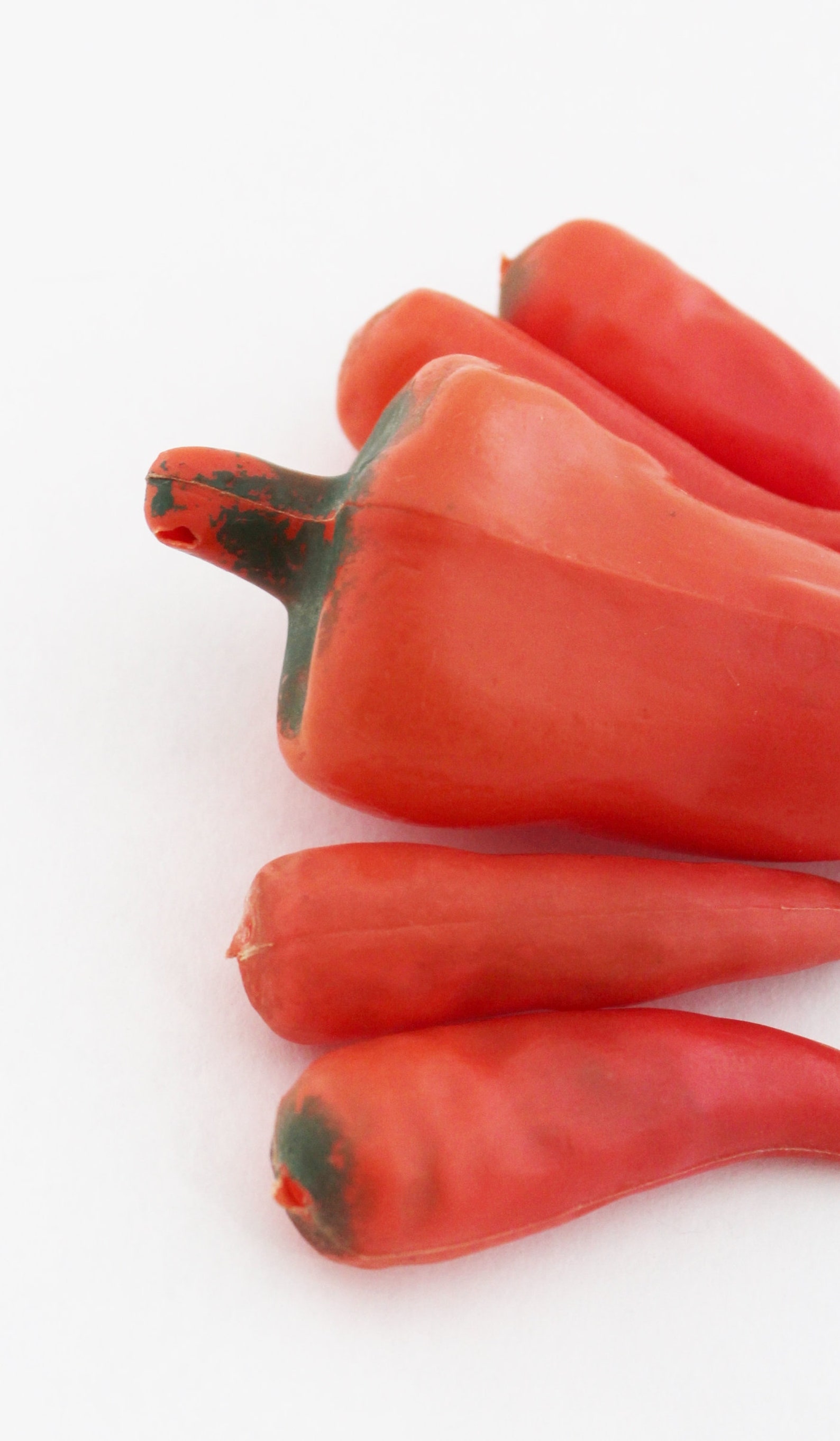 Vintage Chili Peppers | AS-IS Plastic Peppers | Artificial Veggies ...