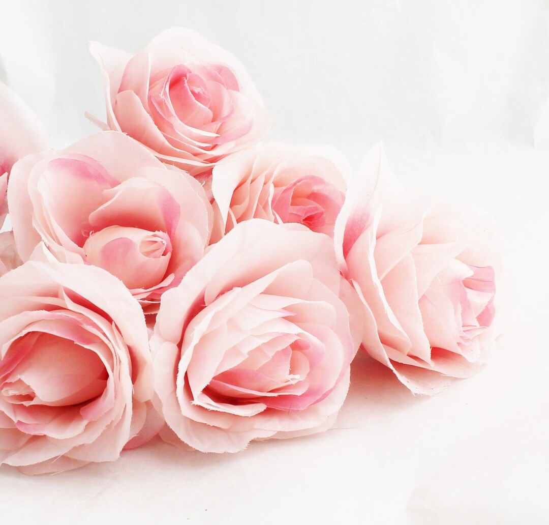 Blush Pink Rose Stem Wedding Bouquet Filler | Rose Flower Crown Flowers ...