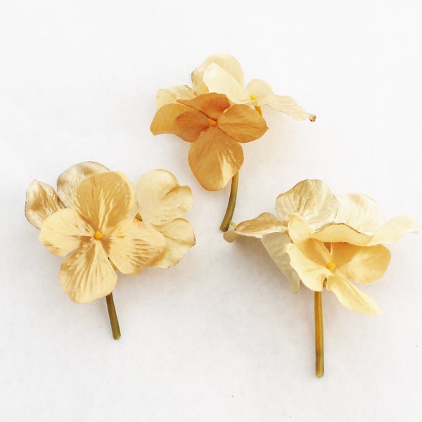 Gold Hydrangea - Etsy