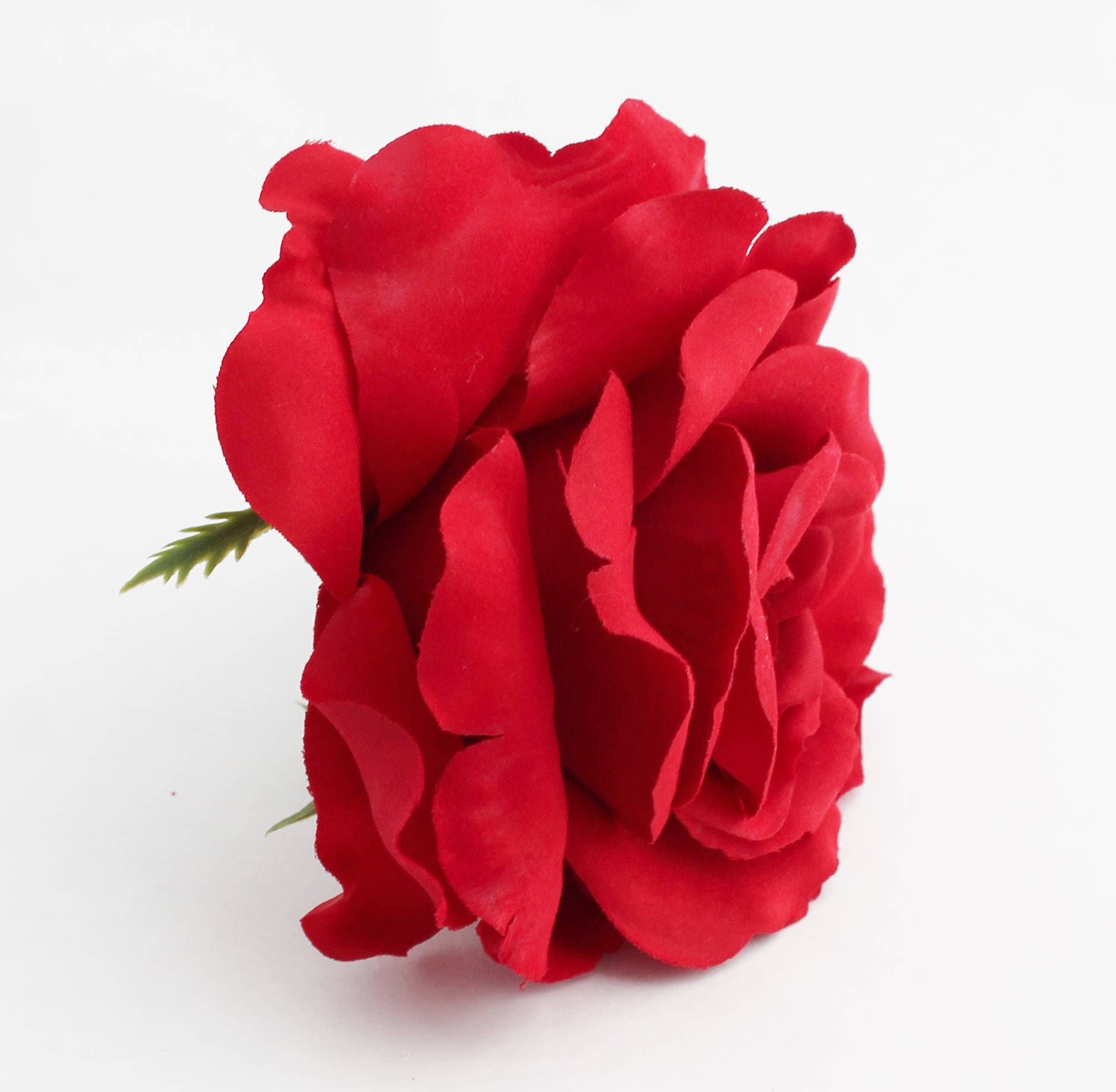 5 Red Rose Artificial Rose Flower Crown Wedding | Etsy