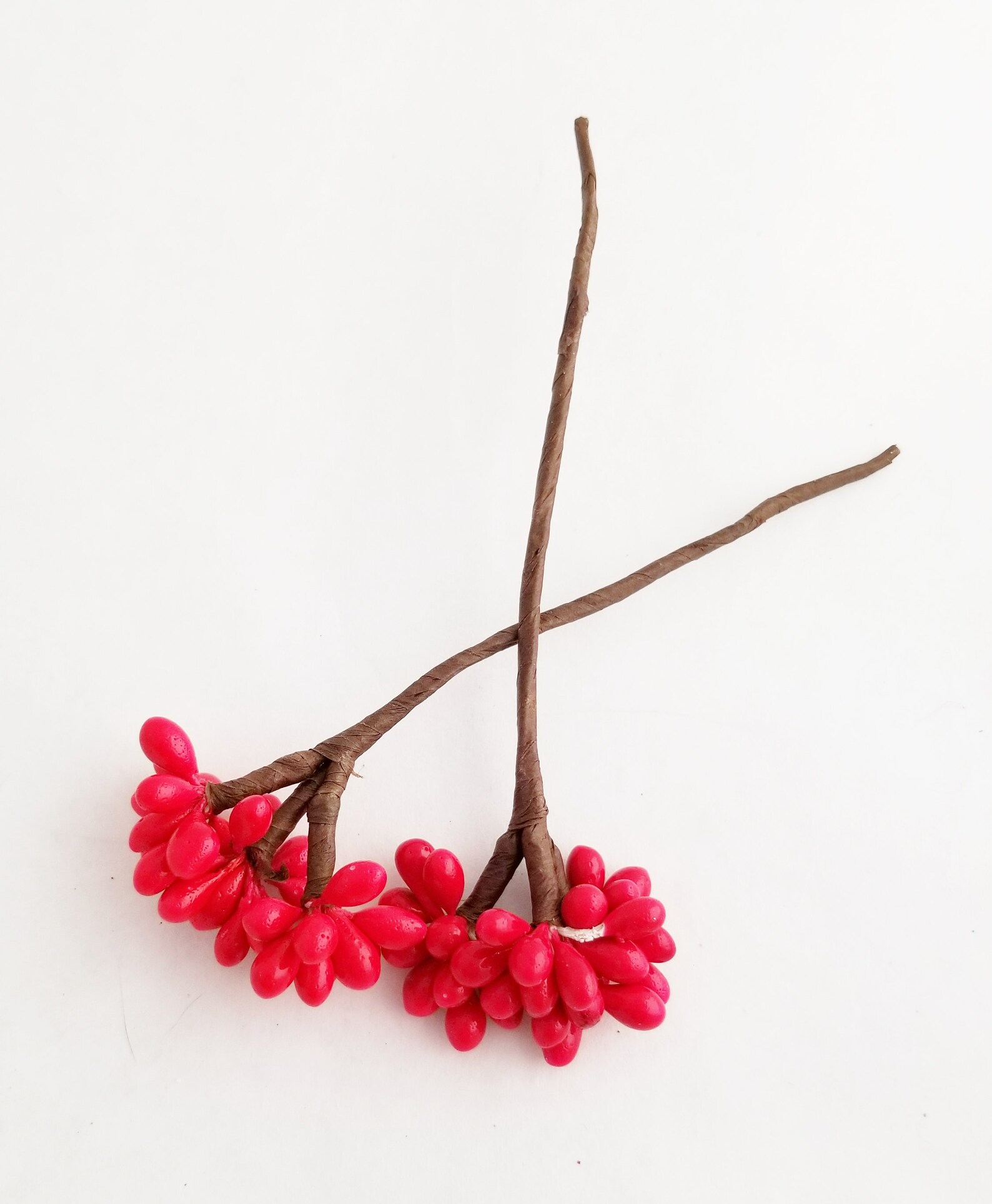 Red Pip Berry Picks | Pip Berries | Flower Crown | Millinery Berries ...