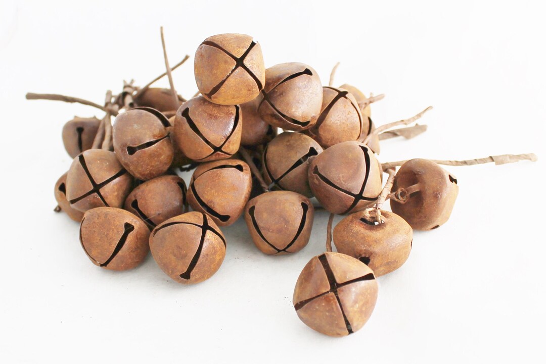 3 Rusty Bell Picks | Rustic Bells | Primitive Decor | Metal Bells for ...