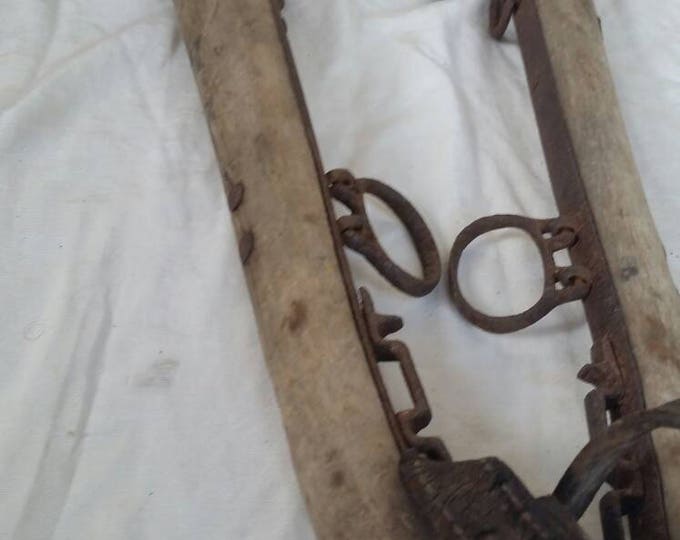 Antique Hames Harness , 1800's Horse Tack , Primitive Horse Harness - Etsy