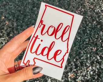 Alabama Yeti Decal | Etsy