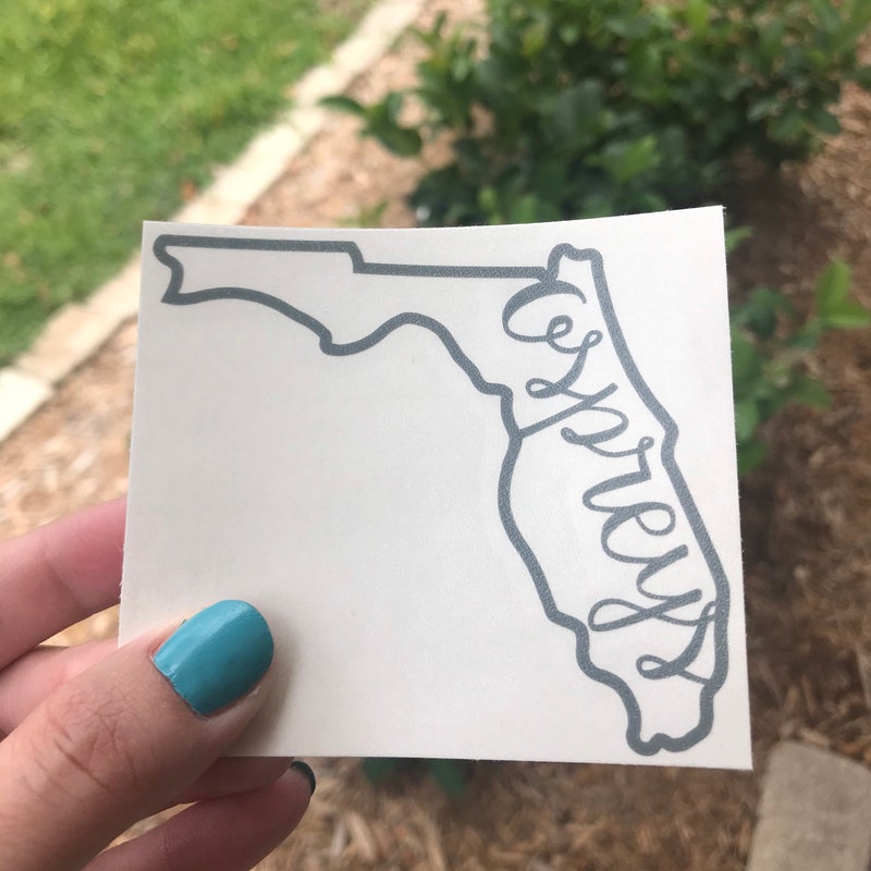 Florida Decal - Etsy