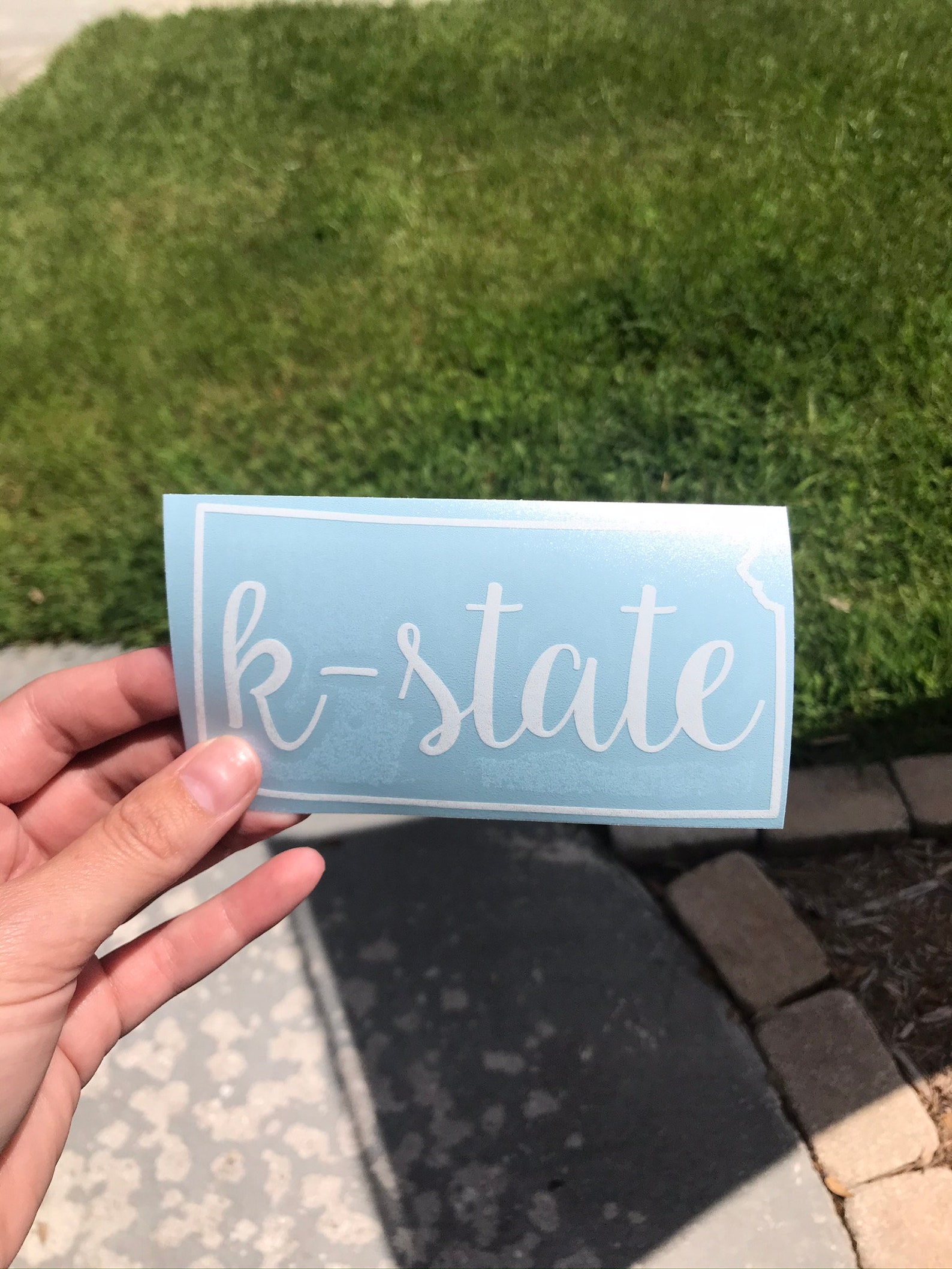 Custom State Outline Decal Yeti Decal Car Decal Cup Decal Yeti | Etsy