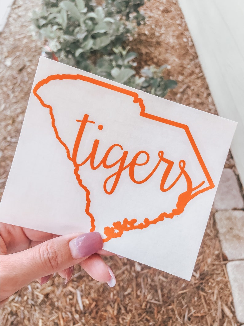 Custom State Outline Decal Yeti Decal Car Decal Cup Decal Yeti | Etsy