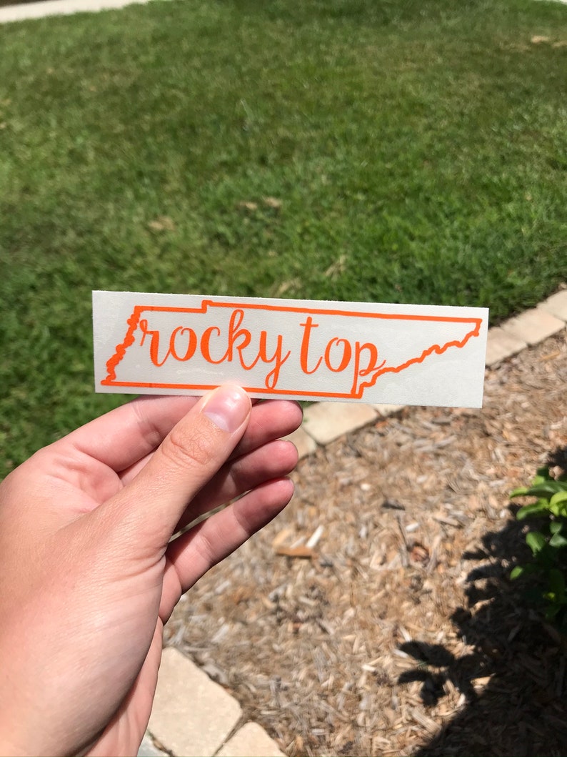 Rocky Top State Decal Yeti Decal Car Decal Cup Decal - Etsy