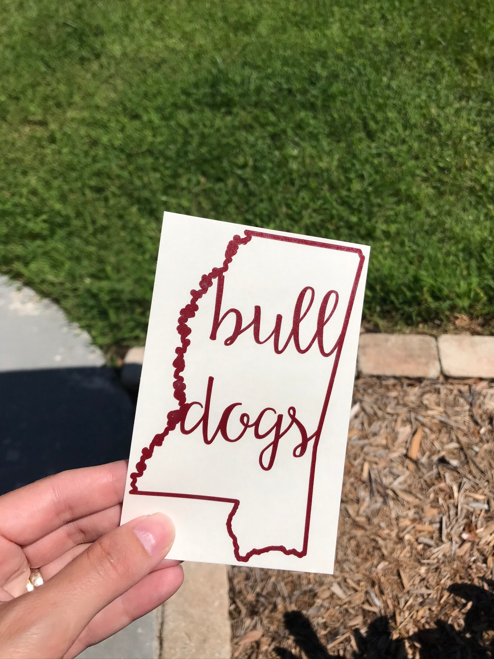 Custom State Outline Decal Yeti Decal Car Decal Cup Decal Yeti | Etsy