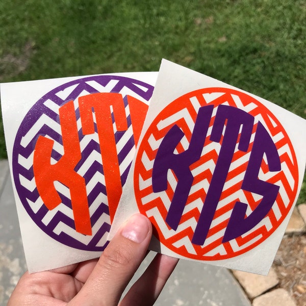 Chevron Car Decal - Etsy