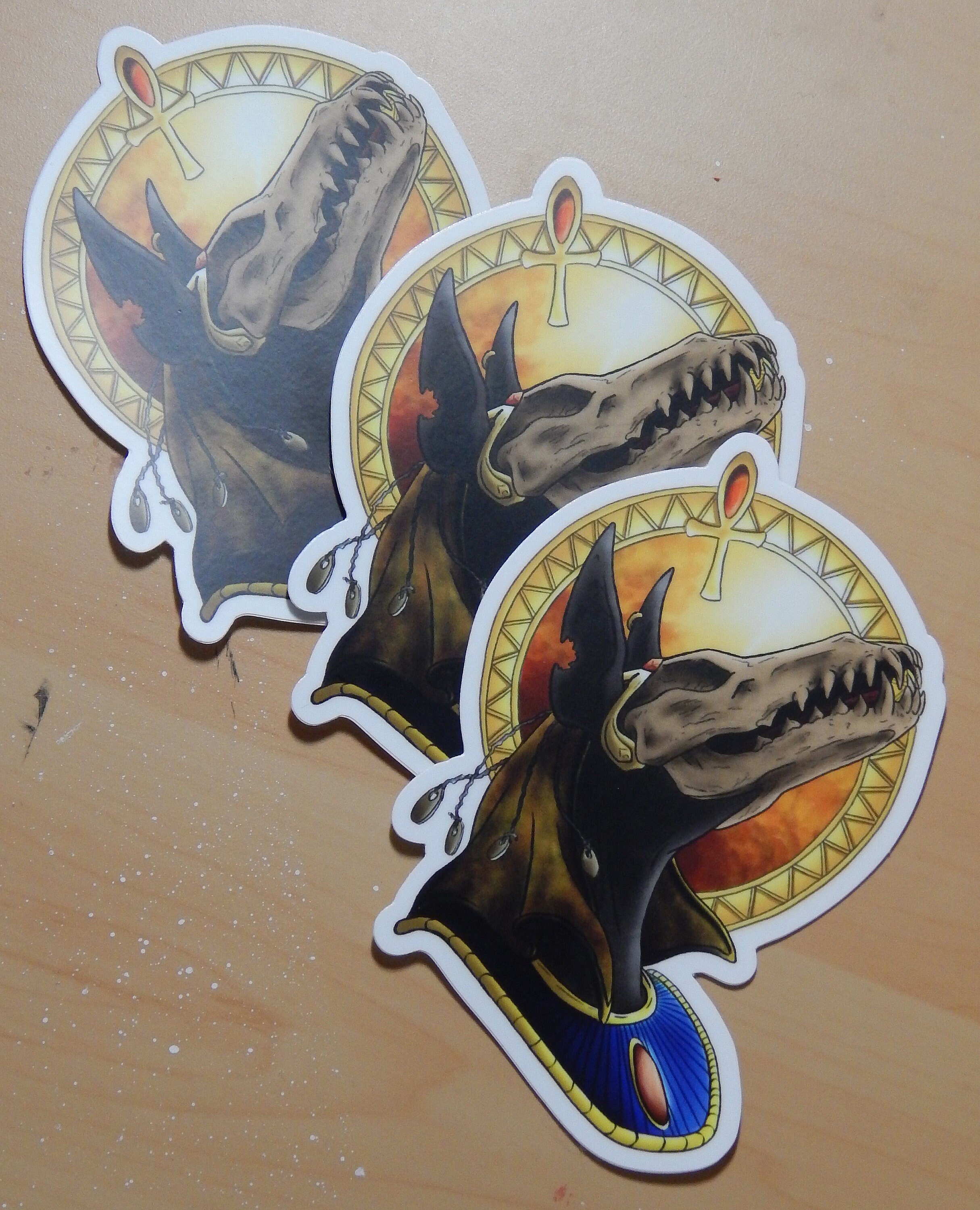 Anubis Sticker - Etsy