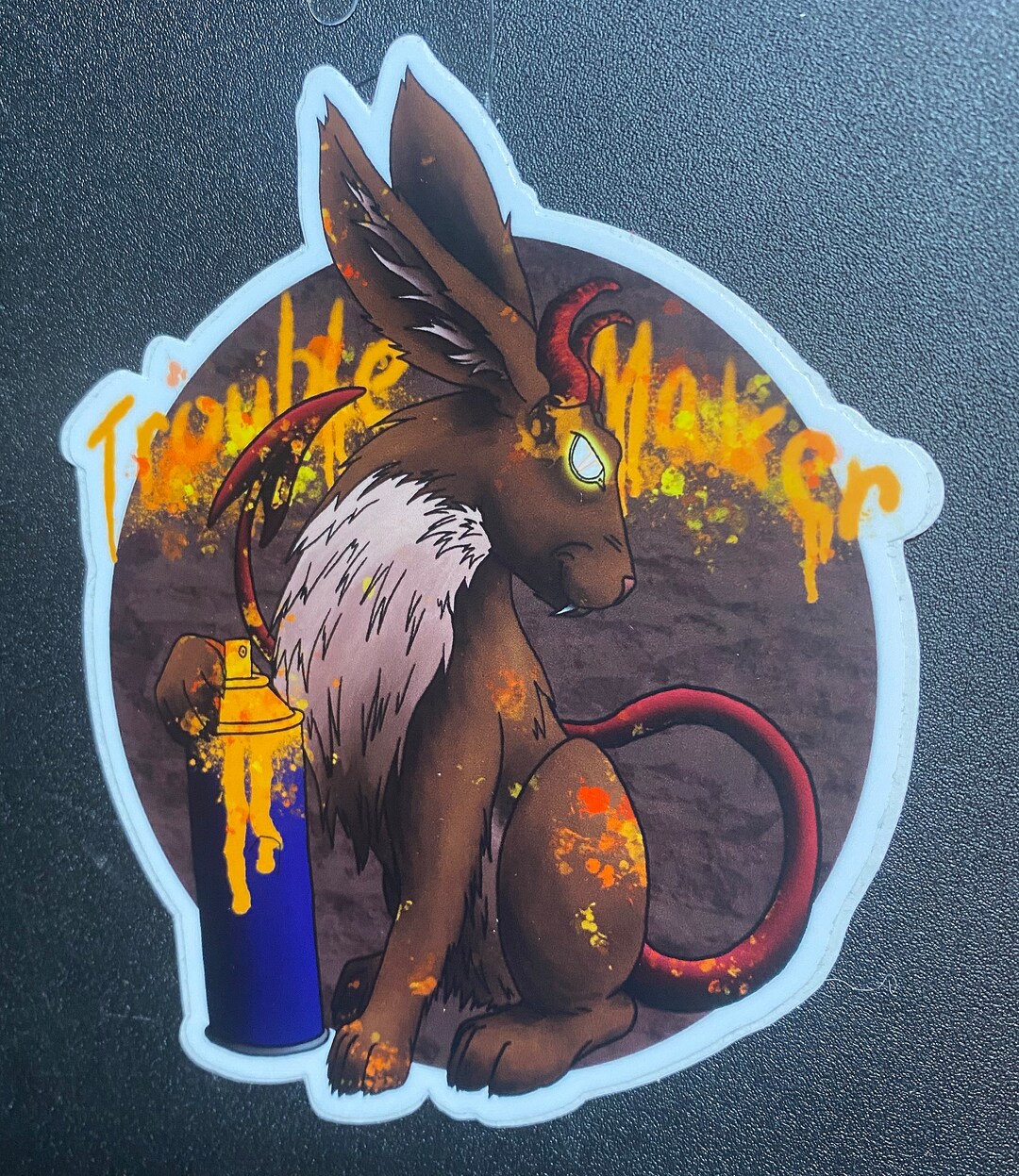 Troublemaker Sticker - Etsy