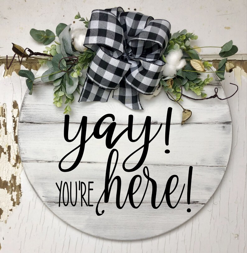 Yay You're Here SVG Digital Cut File Yay You're Here - Etsy España