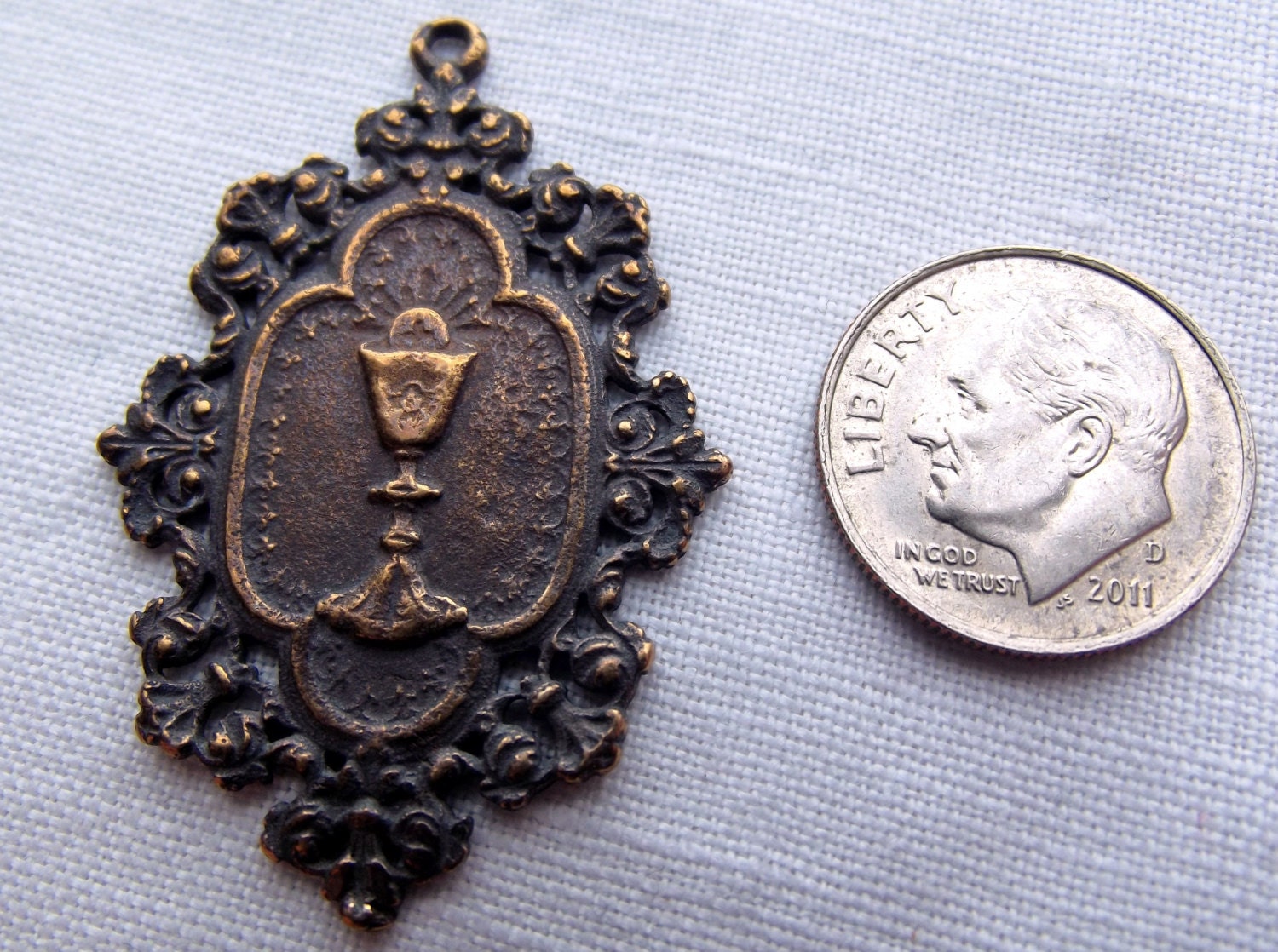 Blessed Sacrament Chaplet Set, Holy Eucharist Medal Rosary Parts - Etsy