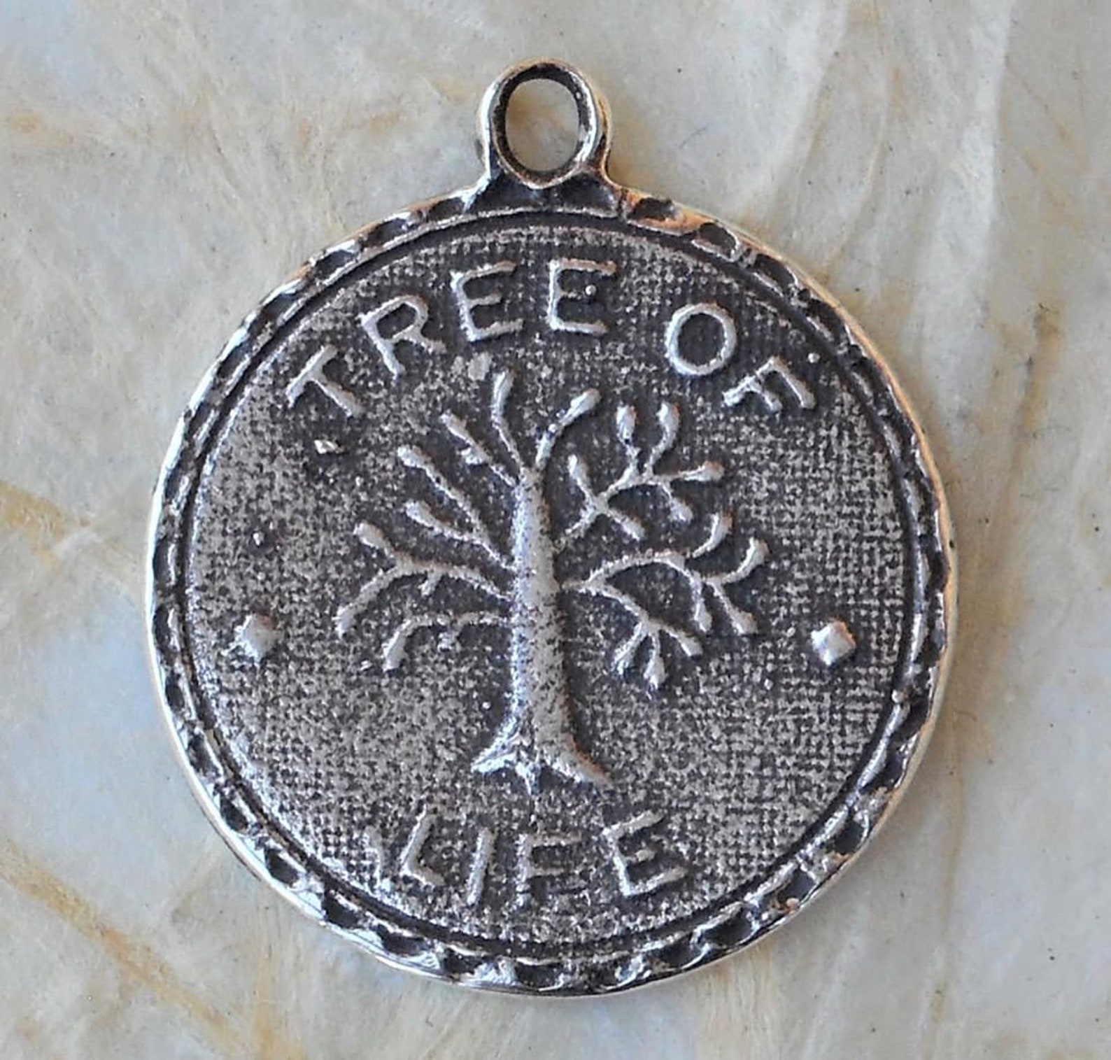 Tree of Life Medal Catholic Jewelry Medal Necklace Earrings Bracelet - Etsy