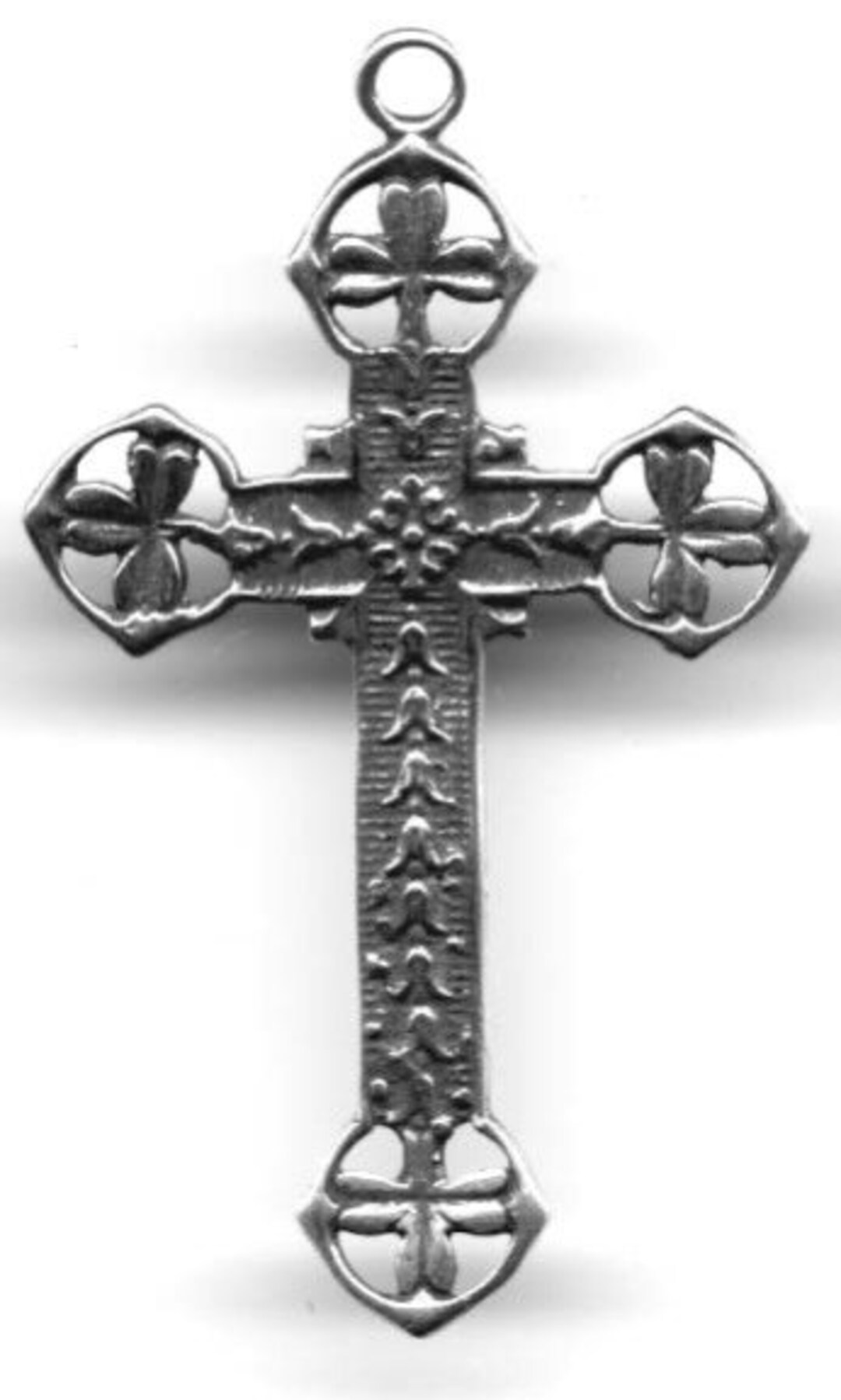 Irish Ireland Cross Rosary Catholic Shamrock - Etsy