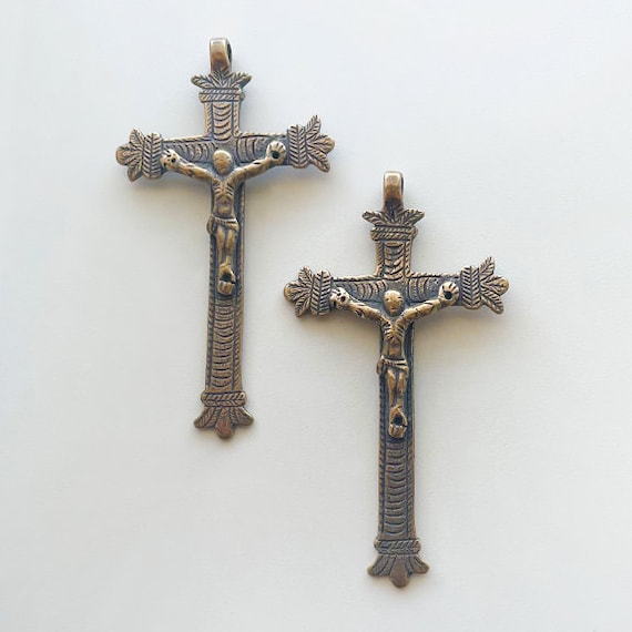 Peru 18c Crucifix Catholic Rosary Gift - Etsy