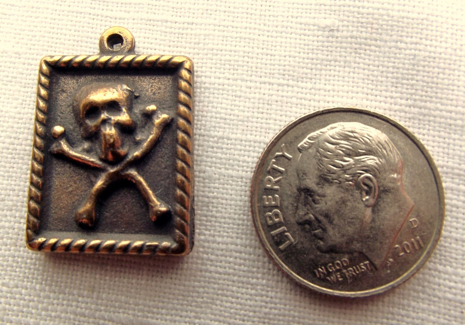 Bronze Momento Mori Medal - Etsy