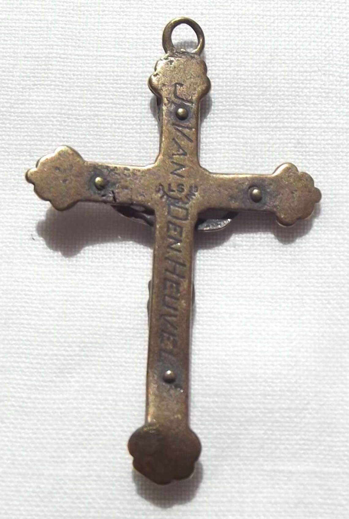 Bronze Crucifix With Inscription - Etsy