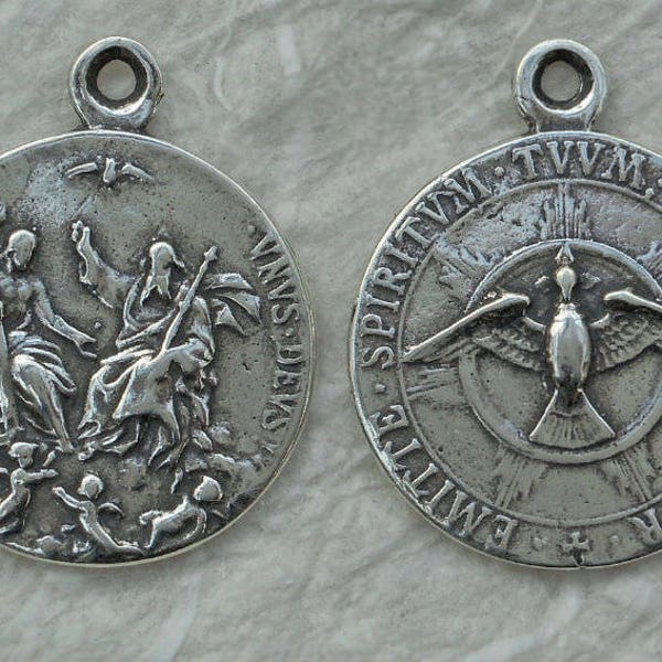 Holy Spirit Medal - Etsy