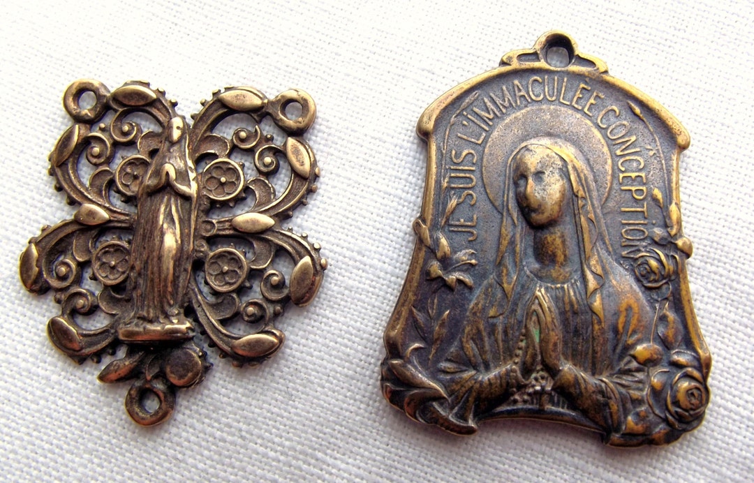 Immaculate Conception Rosary Chaplet Set - Etsy