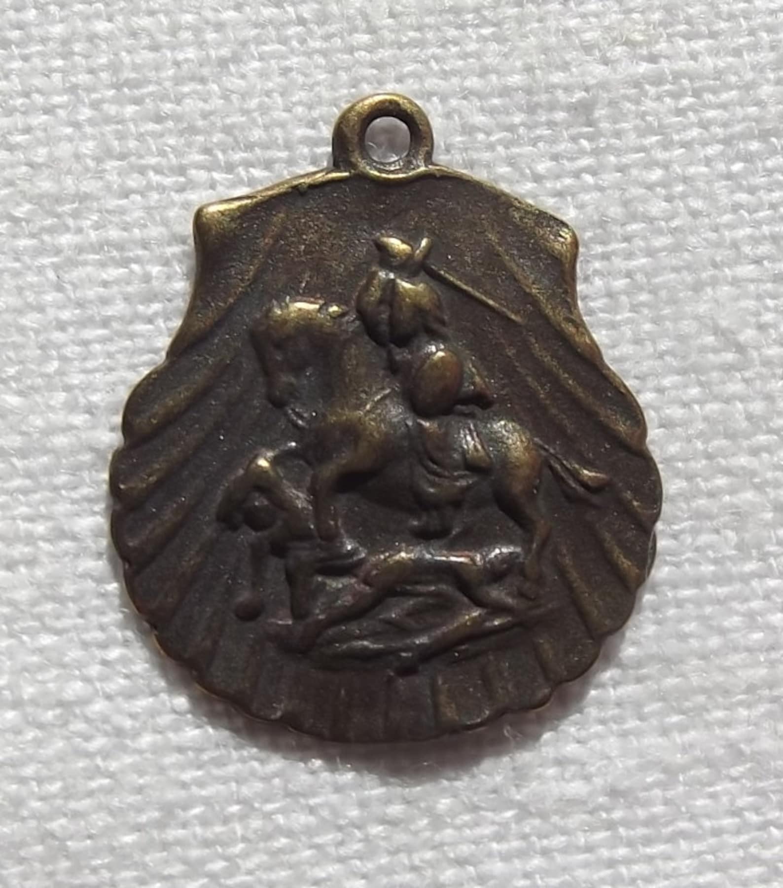 Bronze St. Saint George Medal VP554 | Etsy